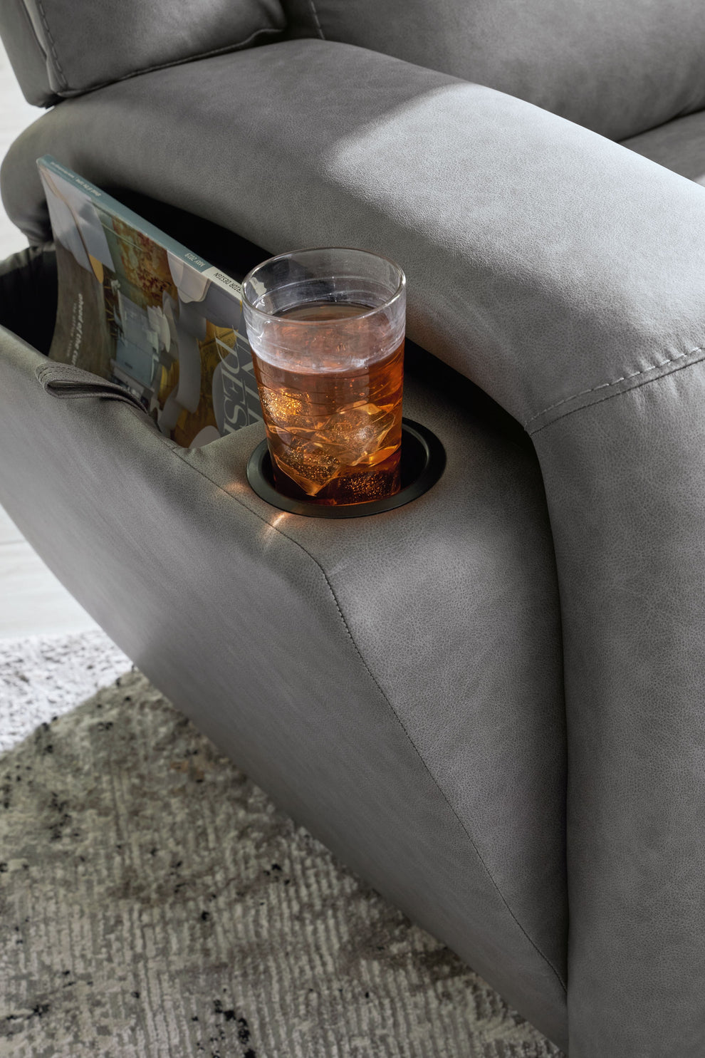 Brixworth - Zero Wall Recliner - Slate – Everything But The Baby